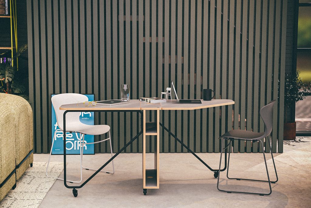 Drop Desk - Limelight Workspace